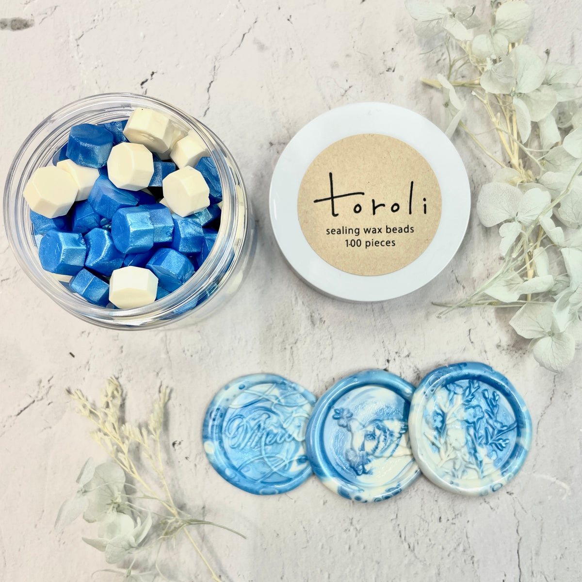 Wax Beads / Mix_09(スカイブルー) – toroli